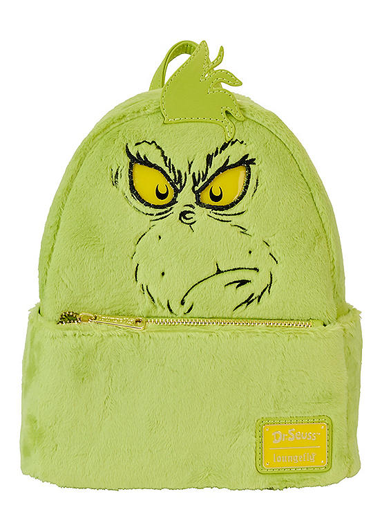 Loungefly Dr. Seuss Plush Grinch Light Up Cosplay Mini Backpack | Freemans