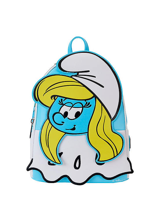 Loungefly Lafig Smurfs Smurfette Cosplay Mini Backpack | Freemans