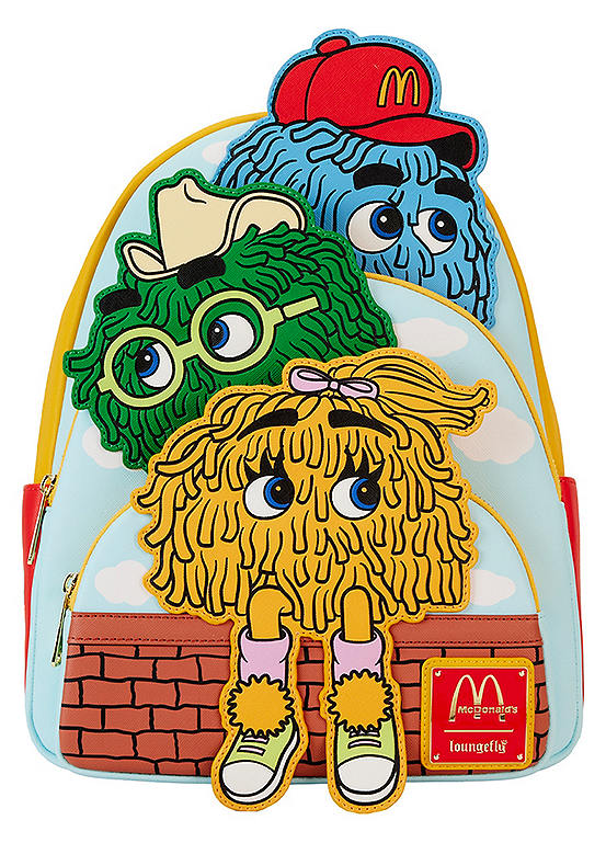 Loungefly McDonalds Triple Pocket Fry Guys Mini Backpack | Freemans