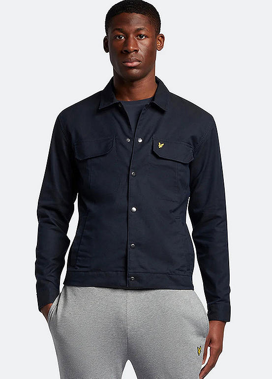 Lyle & Scott Crest Weave Overshirt | Freemans