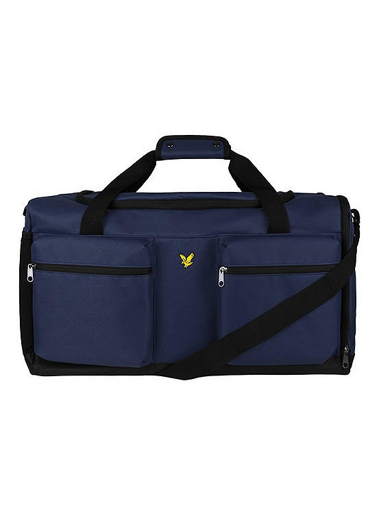 Lyle & Scott Navy Logo Kit Bag | Freemans