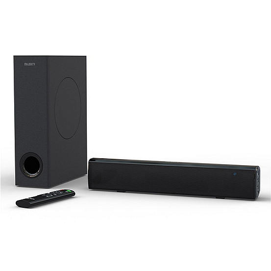 Majority Bowfell Plus Soundbar & Subwoofer - Black | Freemans