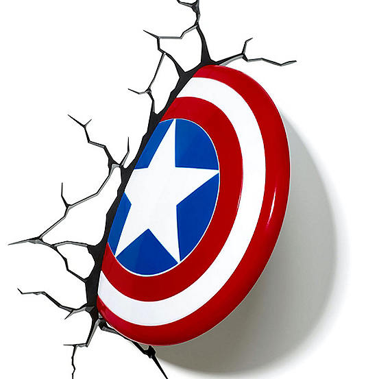 Marvel 3Dl Captain Light | Freemans