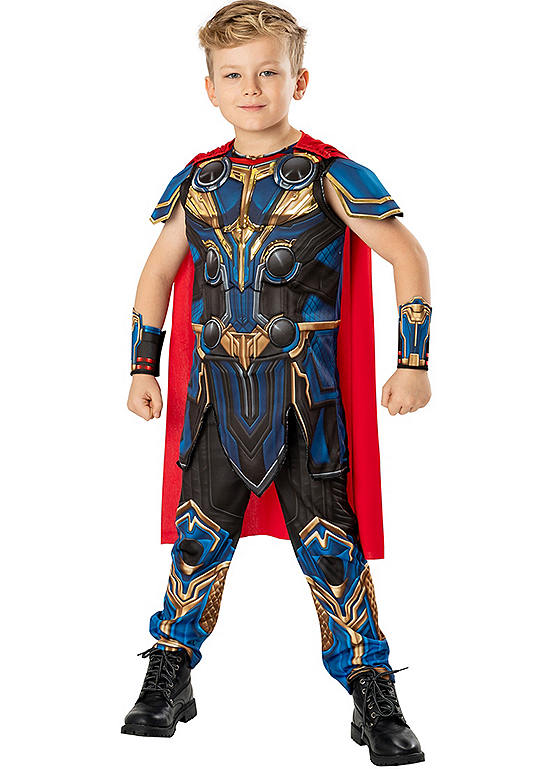 Marvel Deluxe Thor Kids Fancy Dress Costume | Freemans