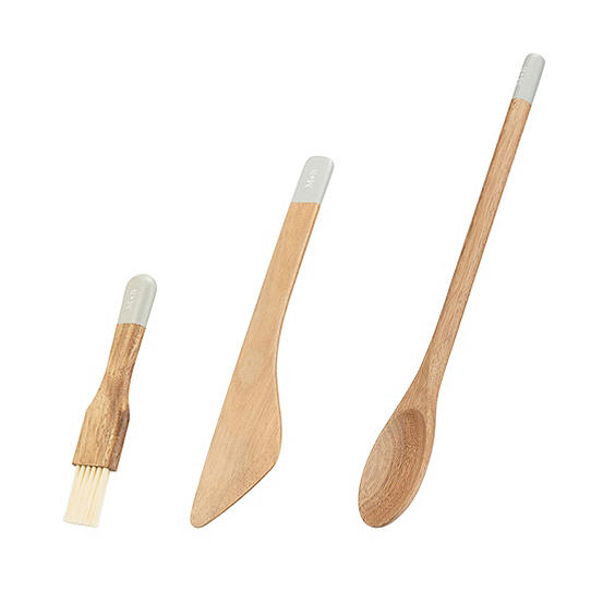 Mary Berry At Home Spatula, Pastry Brush, Spoon Gadget Set | Freemans