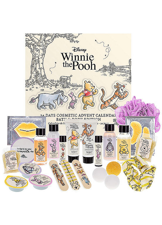 Menkind Mad Beauty 24 Days Winnie The Pooh Advent Calendar | Freemans