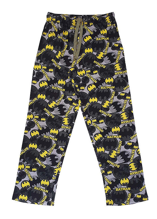 Mens Batman Logo Comfy Longe Pants | Freemans