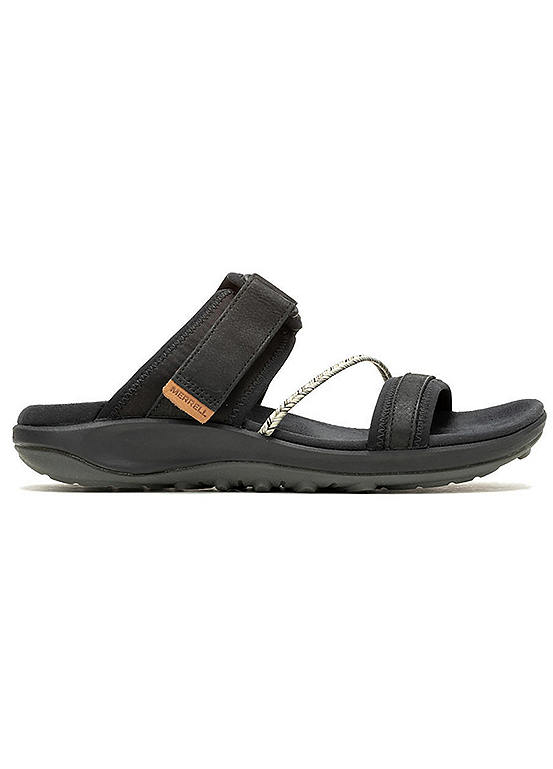 Merrell Terran 4 Slide Black Sandals | Freemans