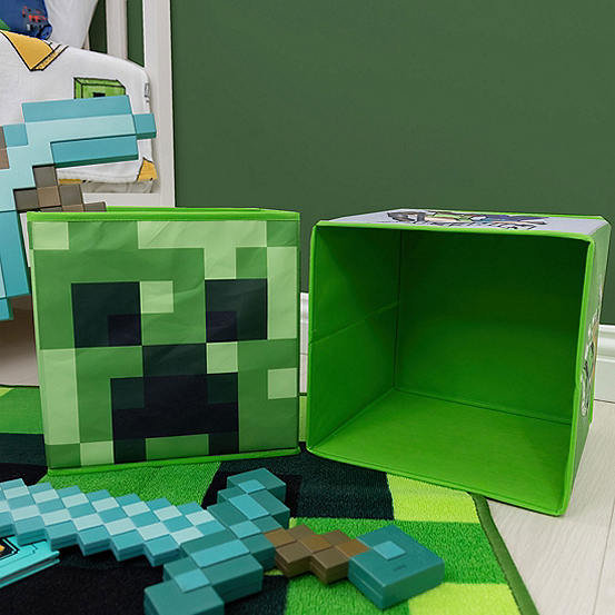 Minecraft Set of 2 Storage Boxes | Freemans