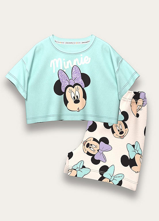 Minnie Mouse Top And Short Set | Freemans