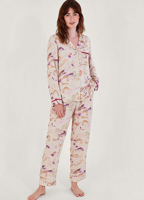 Monsoon Bianca Print Pyjama Set | Freemans