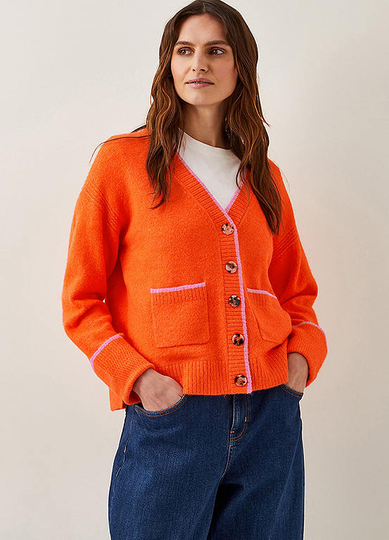 Monsoon Oona Oversized V-Neck Cardigan | Freemans