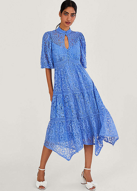Monsoon Rhea Lace Shirt Dress | Freemans