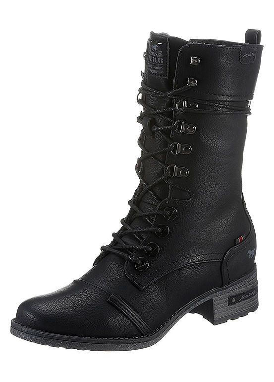 Mustang Lace-Up Boots | Freemans