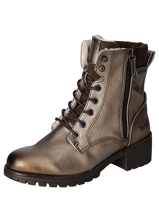 Mustang Lace-Up Boots | Freemans