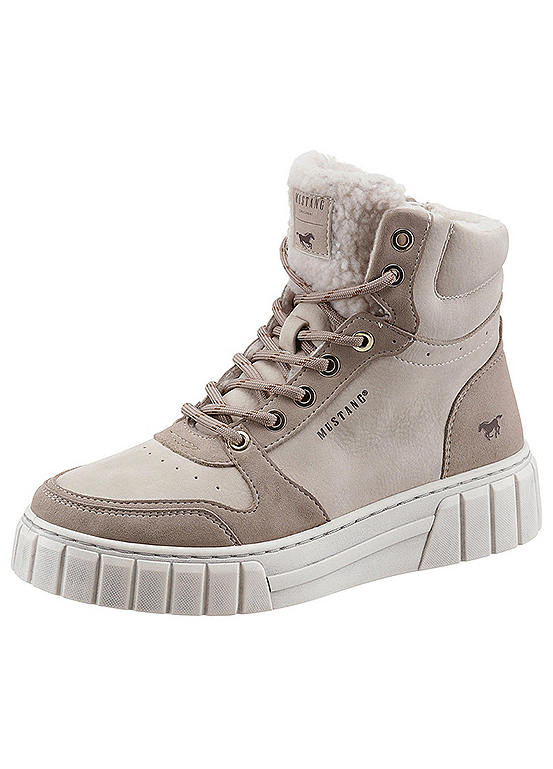 Mustang Winter Wedge Ankle Boots | Freemans