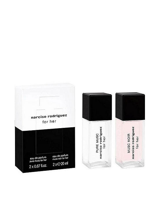 Narciso Rodriguez Mini Eau De Parfum 20ml Duo Gift Set | Freemans
