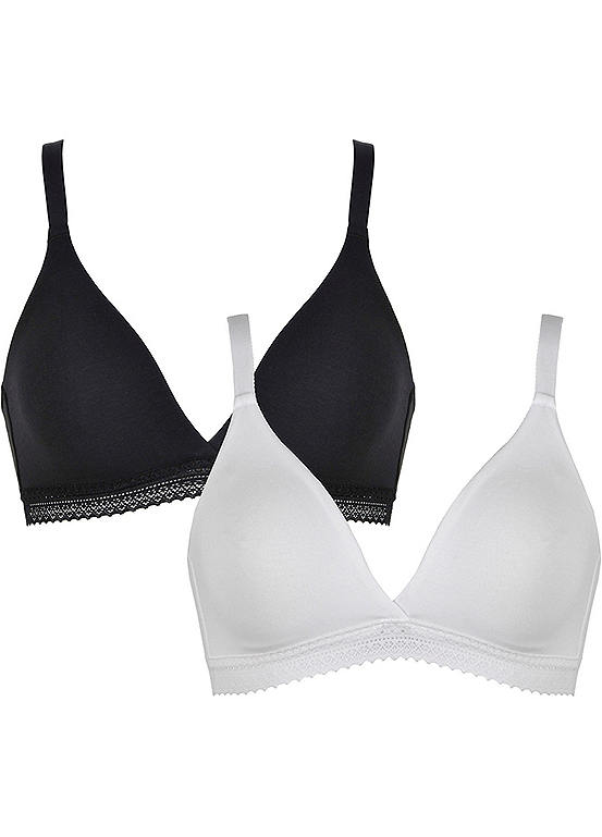 Naturana Pack of 2 Soft Cup Bras | Freemans