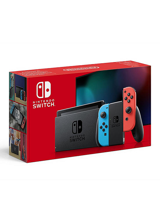 Nintendo Switch Neon 1.1 Smaller Box | Freemans