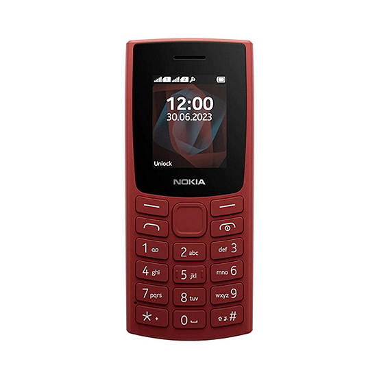 Nokia 105 2G Duel SIM Mobile Phone - Red | Freemans