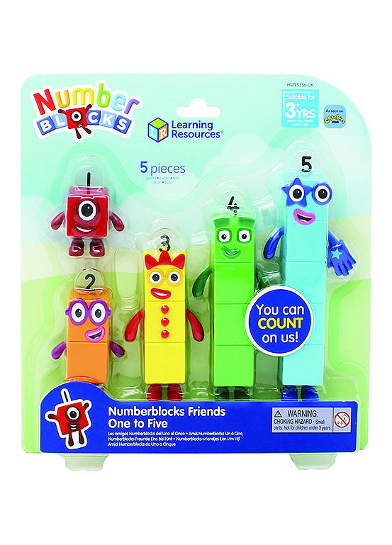 Numberblocks® Friends One to Five | Freemans Numberblocks® Friends One to Five | Freemans
