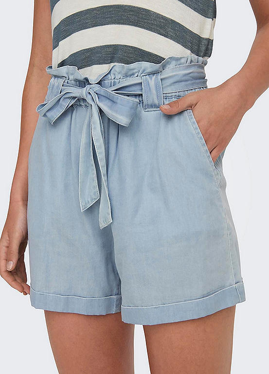 Only High Waist Denim Shorts | Freemans