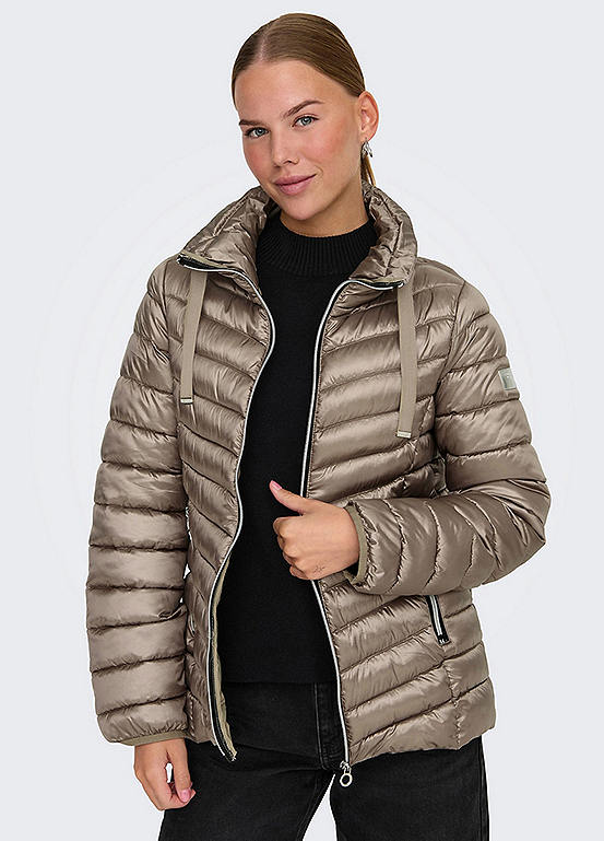Only Puffer Quilted Jacket | Freemans