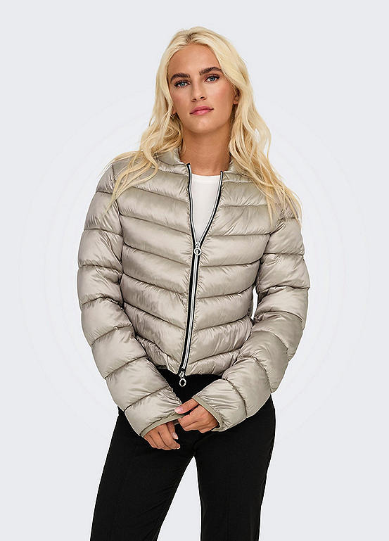 Only Puffer Quilted Jacket | Freemans