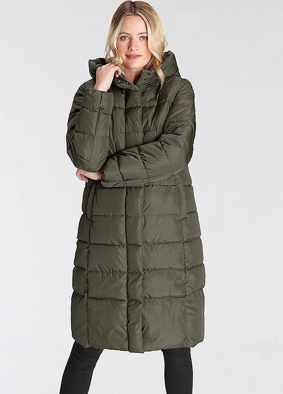 Only Quilted Coat | Freemans