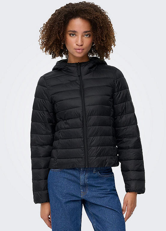 Only Quilted Hood Jacket | Freemans