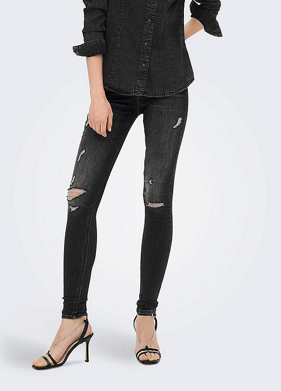 Only Ripped Skinny Jeans | Freemans