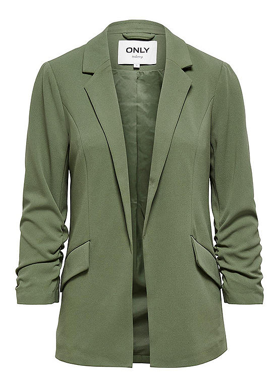 Only Ruffle Sleeve Blazer | Freemans