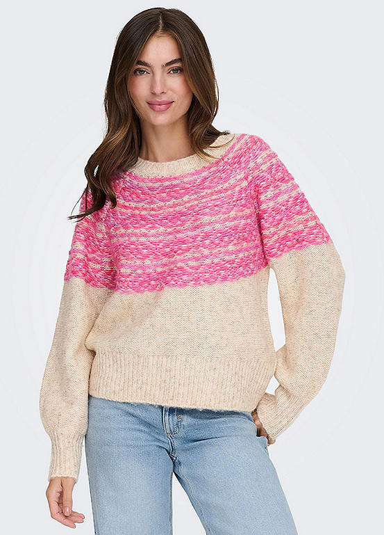 Only Sidona Life Knitted Jumper | Freemans