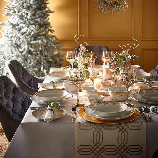 Peggy Wilkins Tudor Table Runner | Freemans