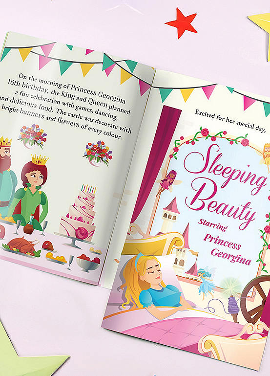 Personalised Sleeping Beauty Story Book | Freemans