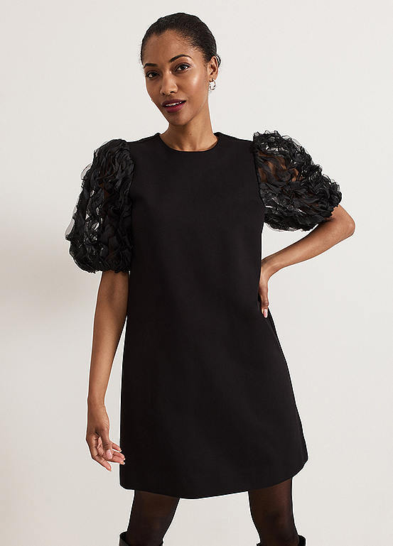 Phase Eight Aida Black Dress | Freemans