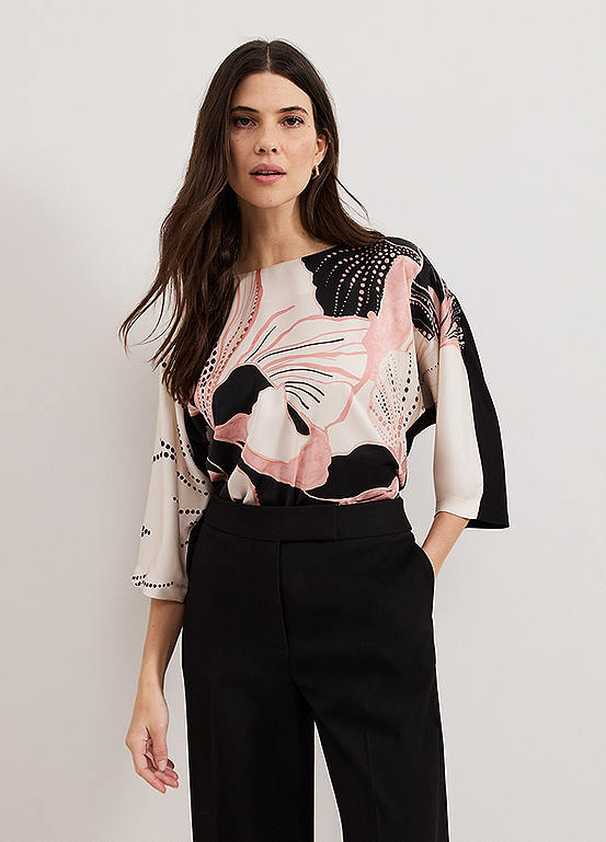Phase Eight Antonia Print Top | Freemans