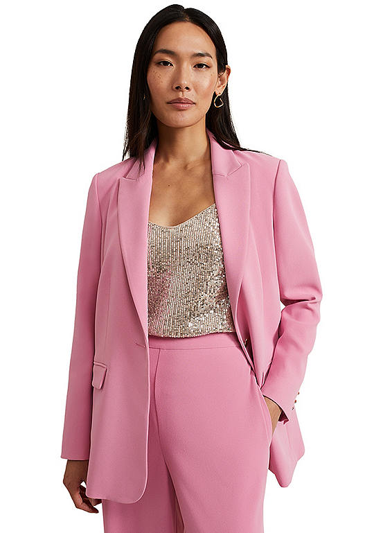 Phase Eight Elandra Pink Tux Blazer | Freemans