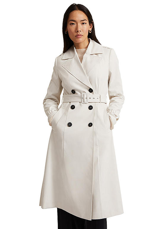 Phase Eight Eleanor Pleat Back Trench Coat | Freemans