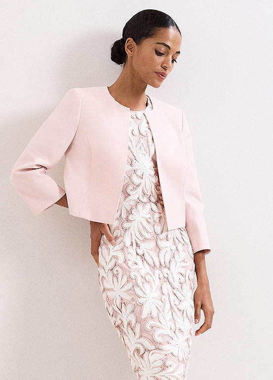 Phase Eight Elizabeth Pale Pink Jacket | Freemans