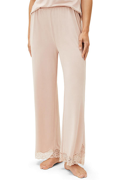 Phase Eight Marlie Lace Pyjama Wide Leg Trousers | Freemans