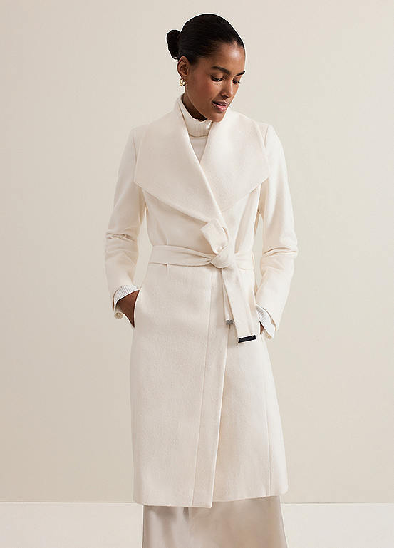 Phase Eight Nicci Belted Wool Coat | Freemans