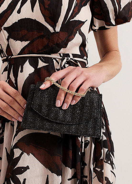 Phase Eight Raffia Clutch Bag | Freemans