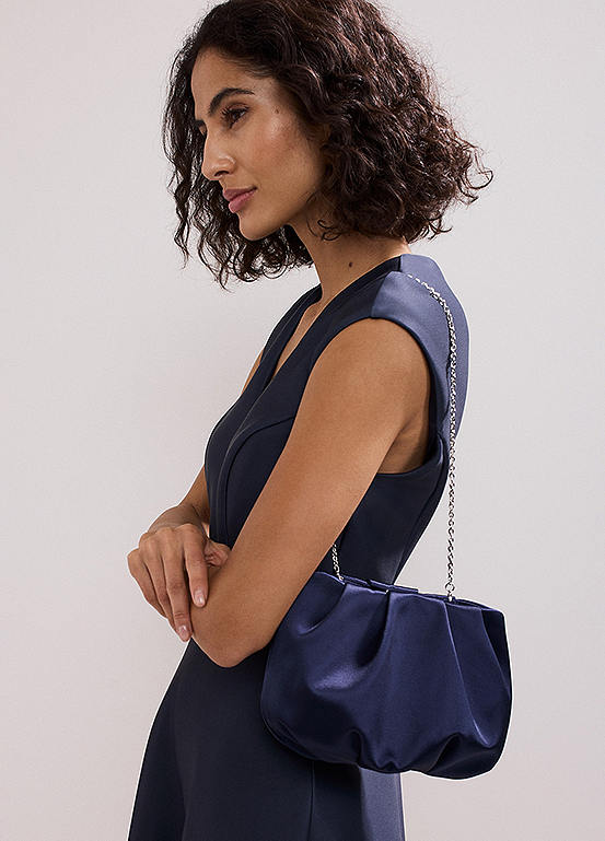 Phase Eight Satin Clutch Bag | Freemans