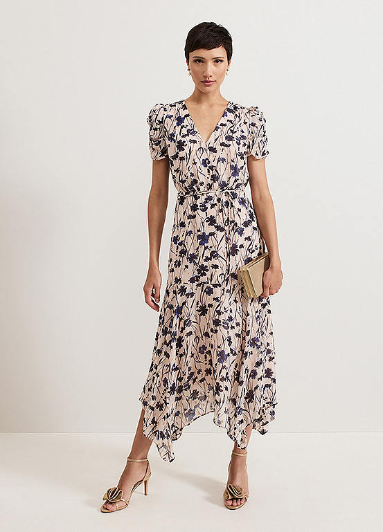 Phase Eight Verity Filcoupe Floral Dress | Freemans