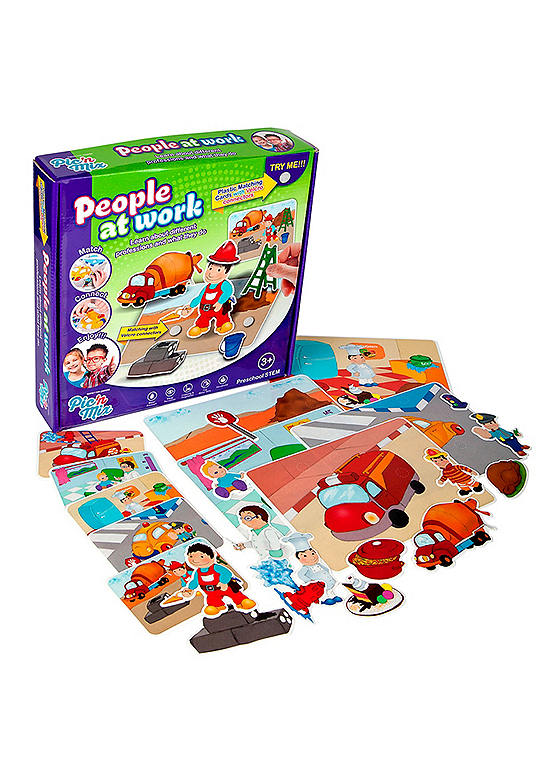 Pic n Mix People at Work STEM Game | Freemans