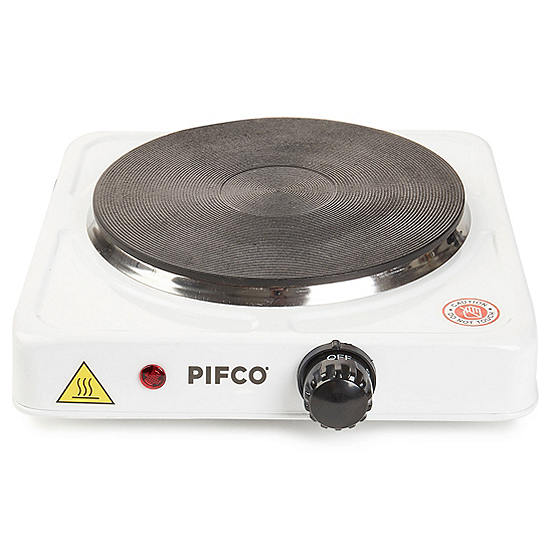 Pifco Electric Single Hob - White | Freemans