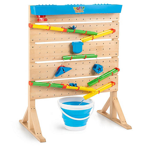 Playhouse Wooden Waterwall Outdoor Water Toy | Freemans