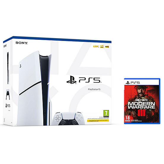 PlayStation 5 (PS5) Console with Call Of Duty Modern Warfare III (18 ...