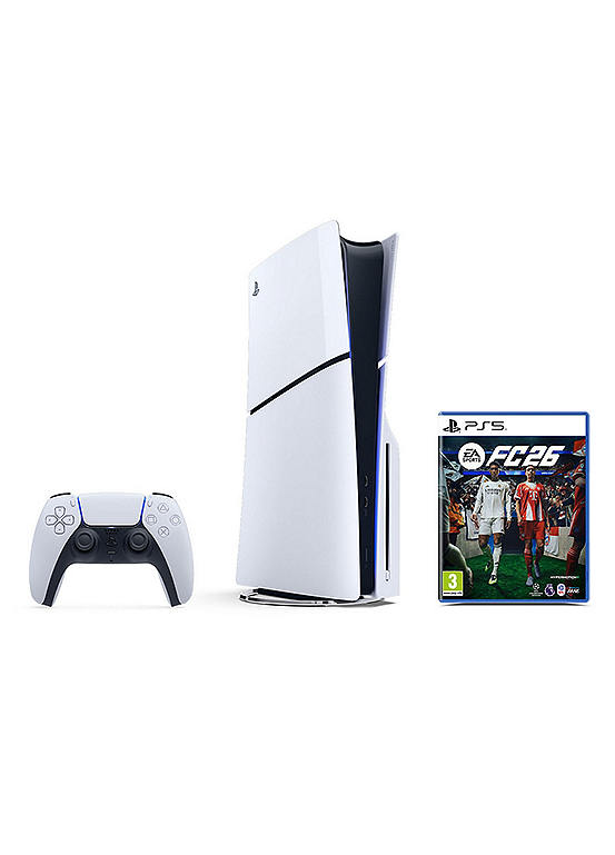 PlayStation 5 Console & EA Sports FC 26 Bundle (7+) | Freemans